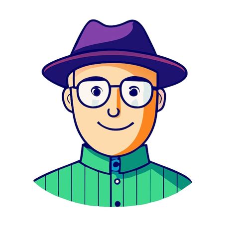 Premium Vector Face Avatar Vector Icon Illustration