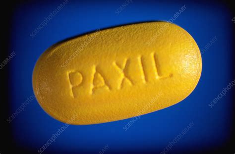 Paxil Antidepressant Tablet Stock Image M6300292 Science Photo