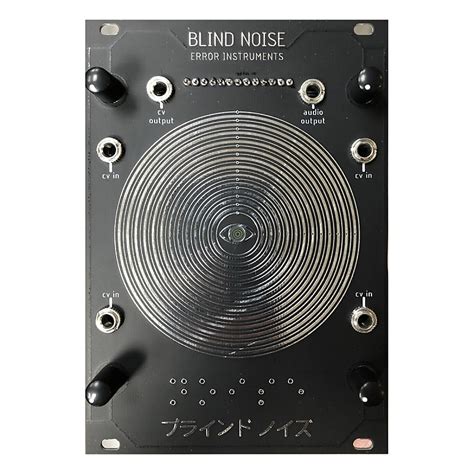 Error Instruments Blind Noise Eurorack Oscillator Module Reverb Uk