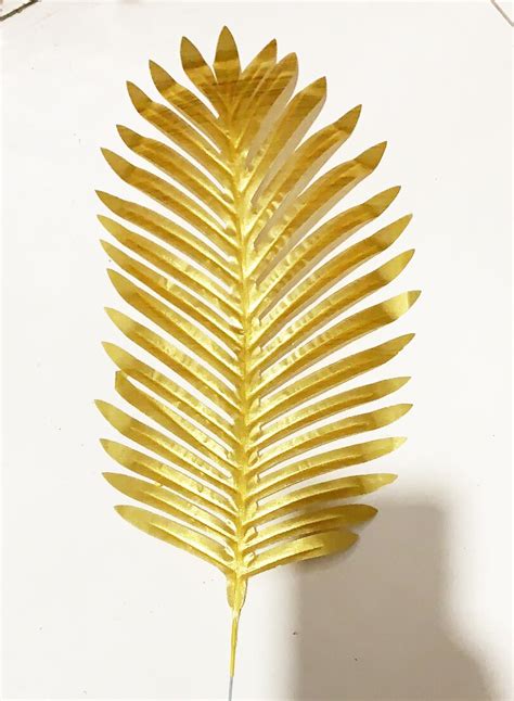 6pcsrtificial Leaf Tropical Palm Leaves Simulation Grandado