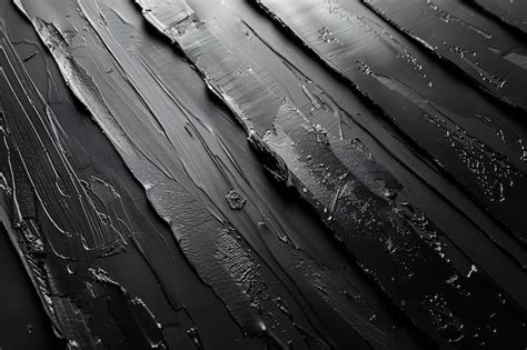 Black Matte Plastic Surface With Grainy Texture For Background