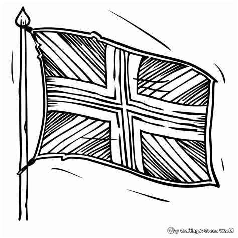 British Flag Coloring Pages Free And Printable