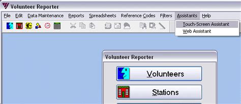 Touch Screen Assistant Modular Volunteer Software