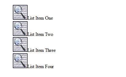 Graphic Bullets Instead Of List Bullets In Html
