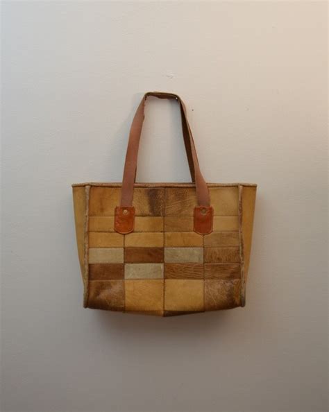 Patchwork Leather Purse Or Gem