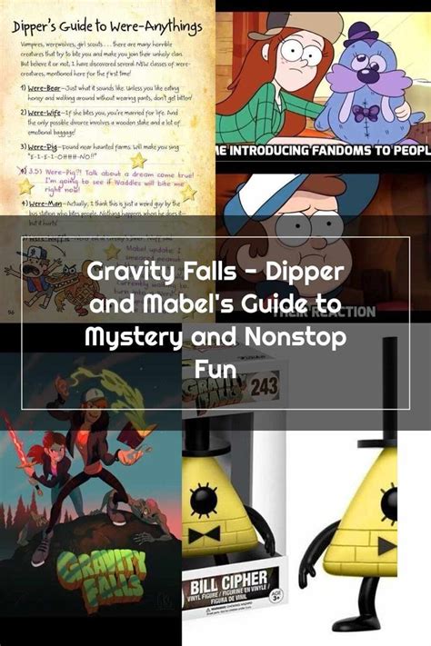 Gravity Falls Gravity Falls Dipper And Mabels Guide To Mystery And