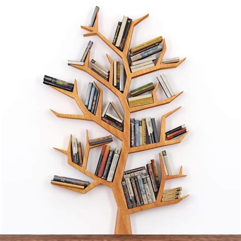 Tree Bookshelf 345217 3d Model Download 3d Model Tree Bookshelf