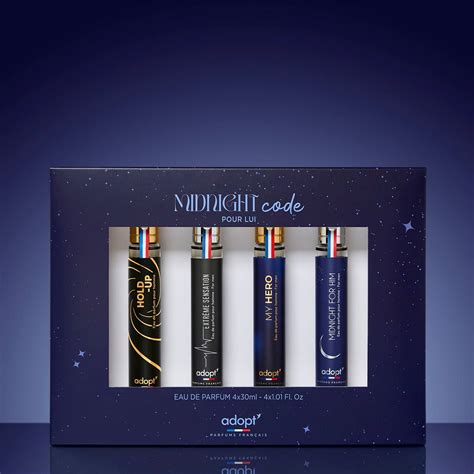 Midnight Code Set Of 4 X Eaux De Parfum 30 Ml Hold Up Extreme