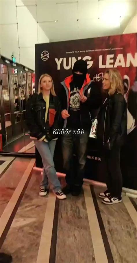 Bladee At The Premiere Of Yung Lean Documentary Rsadboys