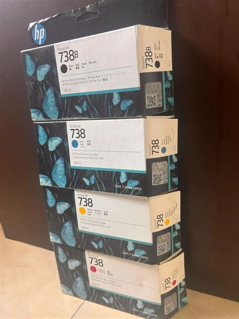 Hp 738 130 Ml Original Cartridges Set At ₹ 6250piece Deskjet Ink