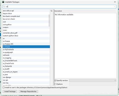 关于cxoracle723暂不支持python380的解决方案python38对应的cx Oracle版本 Csdn博客