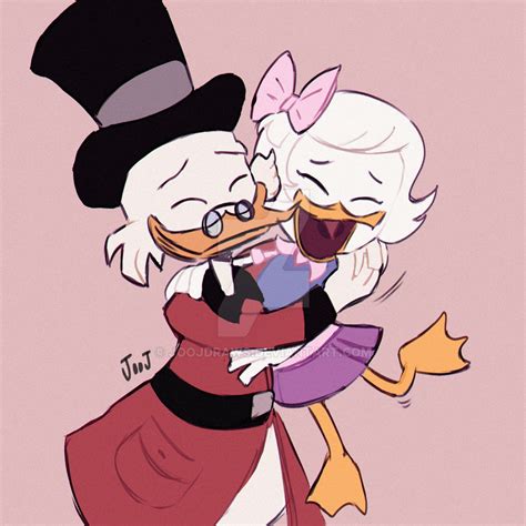 Scrooge Mcduck And Webby Vanderquack By Joojdraws On Deviantart