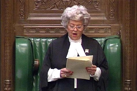 Baroness Boothroyd Was A Trailblazer Who Inspired Future Generations Of