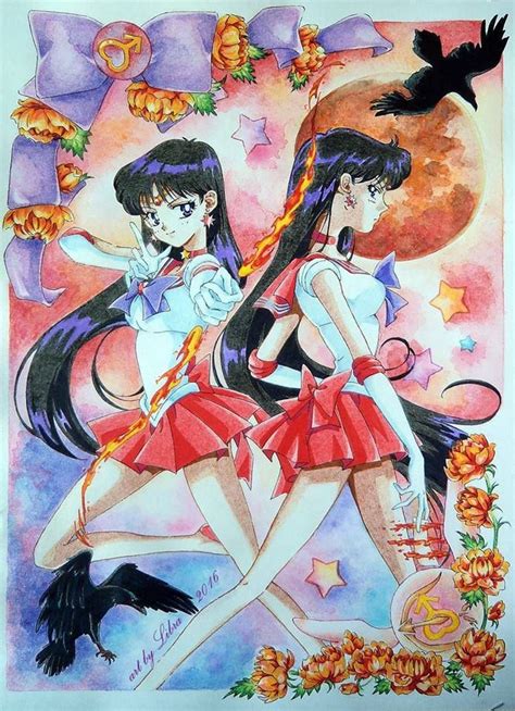 Sailor Mars Fan Art Sailor Pluto Sailor Moon Fan Art Sailor Moon Character
