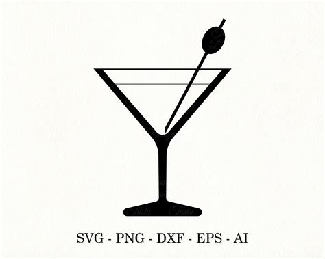 How To Draw A Martini Glass In Illustrator