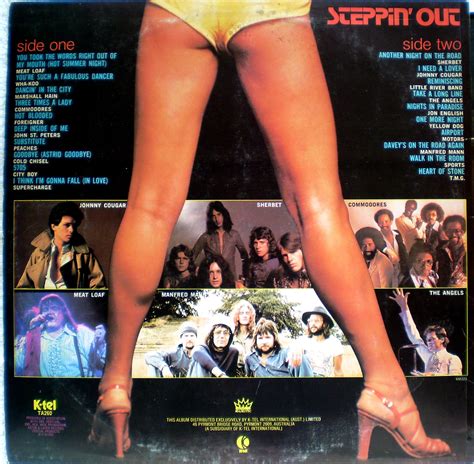 Pop Rock Steppin Out Various Original Artists Compilation Vinyl 1979