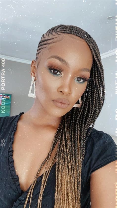 Nails African Hairstyles Hairstyle Plait Styles Haar Afro Cool