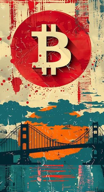 Premium Photo Bitcoin Symbol Portrayed As A Bridge Connecting Different C Illustration
