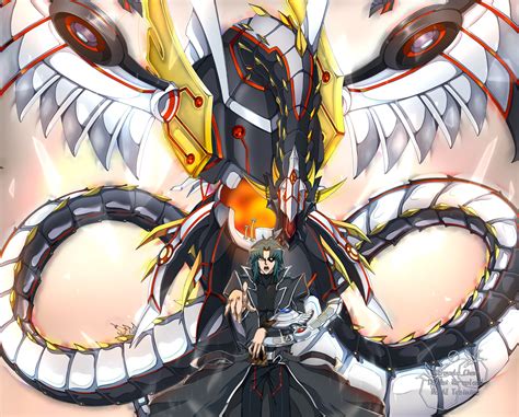 Cyber Dragon Infinity Marufuji Ryo Yu Gi Oh Yu Gi Oh Gx Highres Belt Buckle Black Jacket