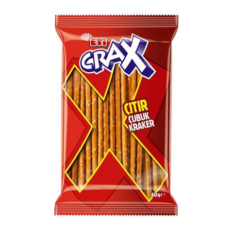 Eti Crax Cracker Sticks Eti Crax Cubuk Kraker 40 G Crackers Stick Snacks