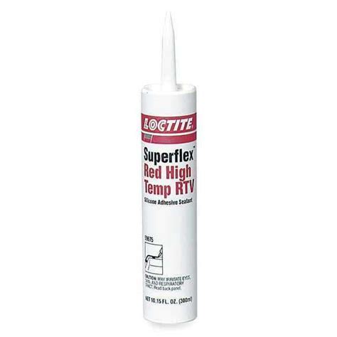 Loctite High Temp Gasket Sealant 300 Ml Red Temp Range 75 To 600