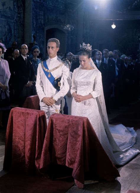 Royal Guests At The Wedding Of Prince Amedeo Duke Of Aosta And Princess Claude Of Orléans The