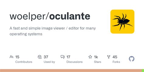 Github Woelper Oculante A Fast And Simple Image Viewer Editor For