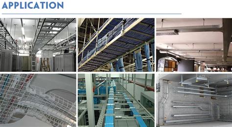 Colored Steel Powder Coated Cable Trunking Grey Cable Raceway