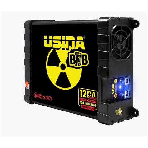 Fonte Automotiva Usina Energia Som Forte 120a Caixa Bob Shopee Brasil
