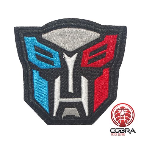 Transformers Autobots Optimus Prime Colored Embroidered Patch Iron On