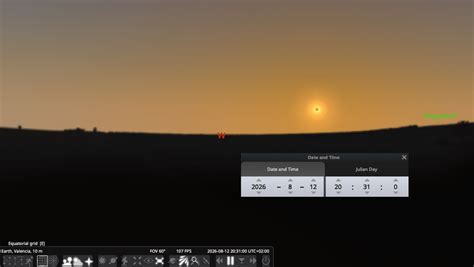 Visualizing The 2026 Eclipse Totality From Valencia Spain And