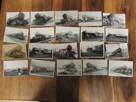 Collection Lner V2 Class Locomotive Photographs B £499 Picclick Uk
