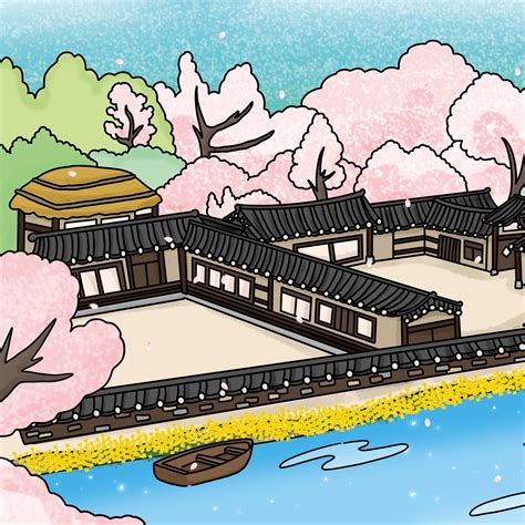 한국민속촌 굿즈 작업 일러스트 포트폴리오 크몽