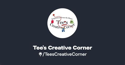 Tees Creative Corner Instagram Facebook Tiktok Linktree