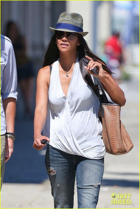 Halle Berry Looks Unrecognizable Wearing Longer Hair Extensions Photo