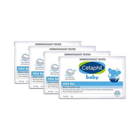 Cetaphil Soap For Sensitive Skin Pack Of 4