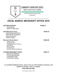 EXCEL BASICS MICROSOFT OFFICE Excel Basics Microsoft Office Pdf PDF PRO