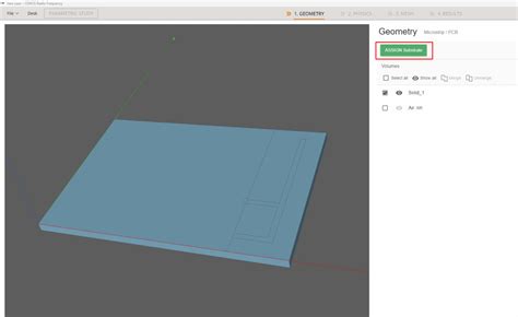Inverted F Antenna Simulation Setup Cenos Simulation Software