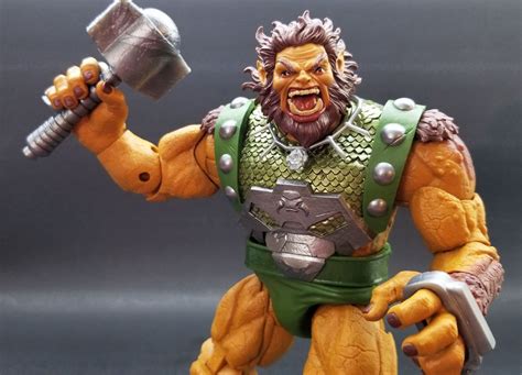 Marvel Legends Ulik The Troll King Action Figure Review Toy Reviews