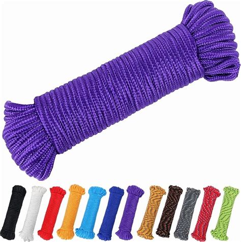 90 Ft 14 Inch 7mm Nylon Poly Rope Flag Pole Polypropylene Clothes
