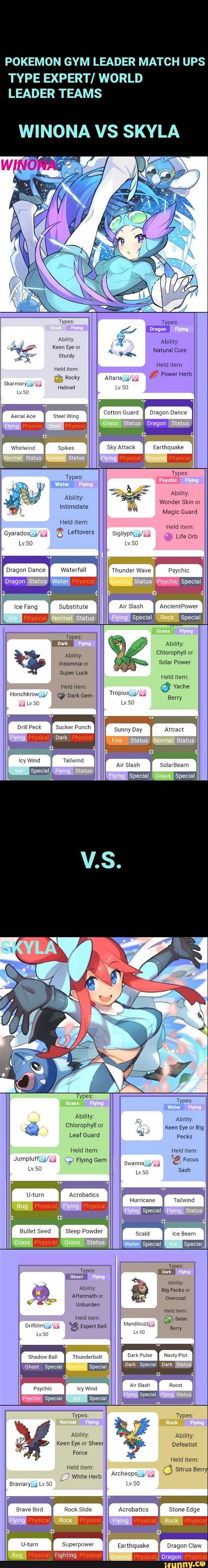 Pokemon Gym Leader Winona