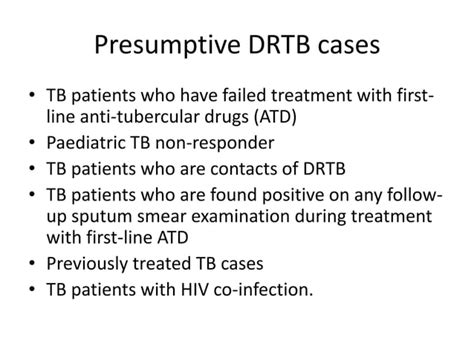 Revised National Tuberculosis Control Programe Daily Regimen Pdf Lung And Respiratory Health