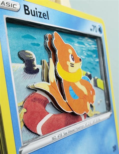 Buizel Pokemon Card