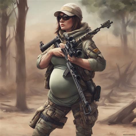 Pregnant Sniper By Susssssyyyyyyyyy On Deviantart