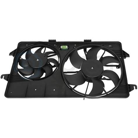 Radiator Condenser Cooling Fan Assembly For 2010 2013 Ford Transit