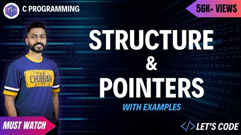 Structure And Pointer In C Programming With Example Youtube