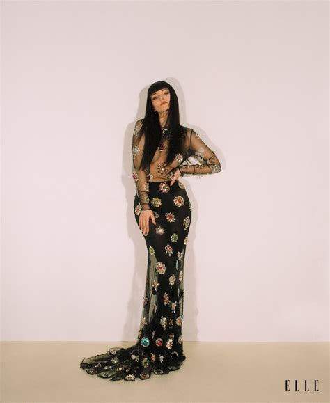 Dove Cameron Elle Singapore April Braless Boobs Hot Celebs Home