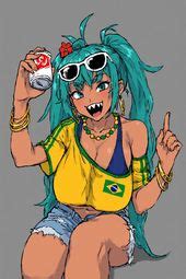 Brazilian Miku Art