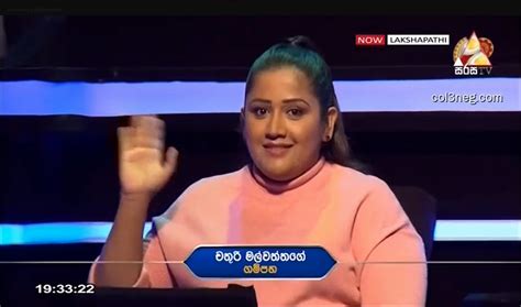 Chathuri Malwattage Who Wants To Be A Millionaire Wiki Fandom