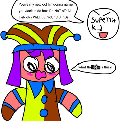Pomni Got Recolored By Slimealphabetlorek On Deviantart